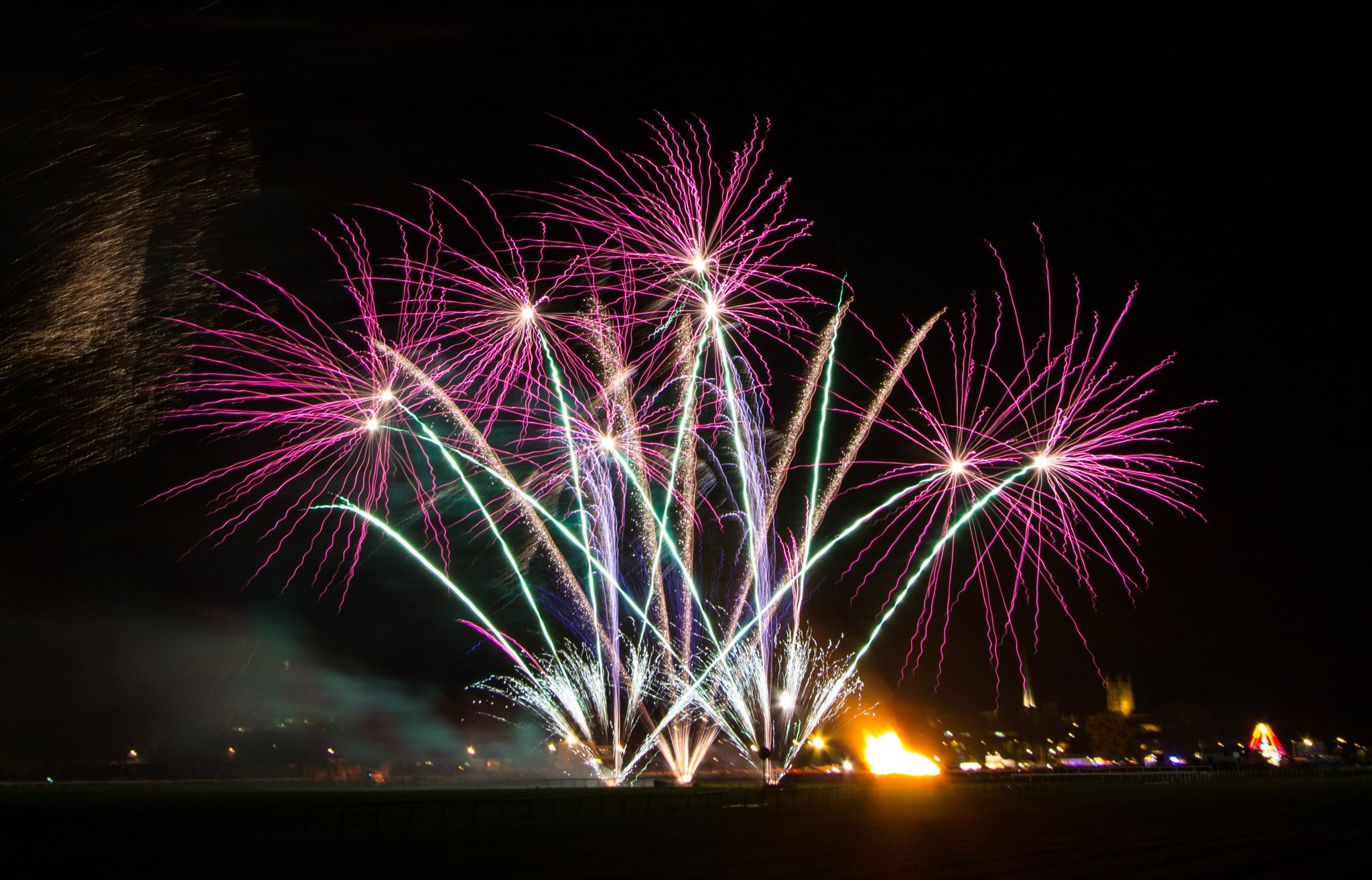 Pitchcroft Fireworks – Mayor of Worcester